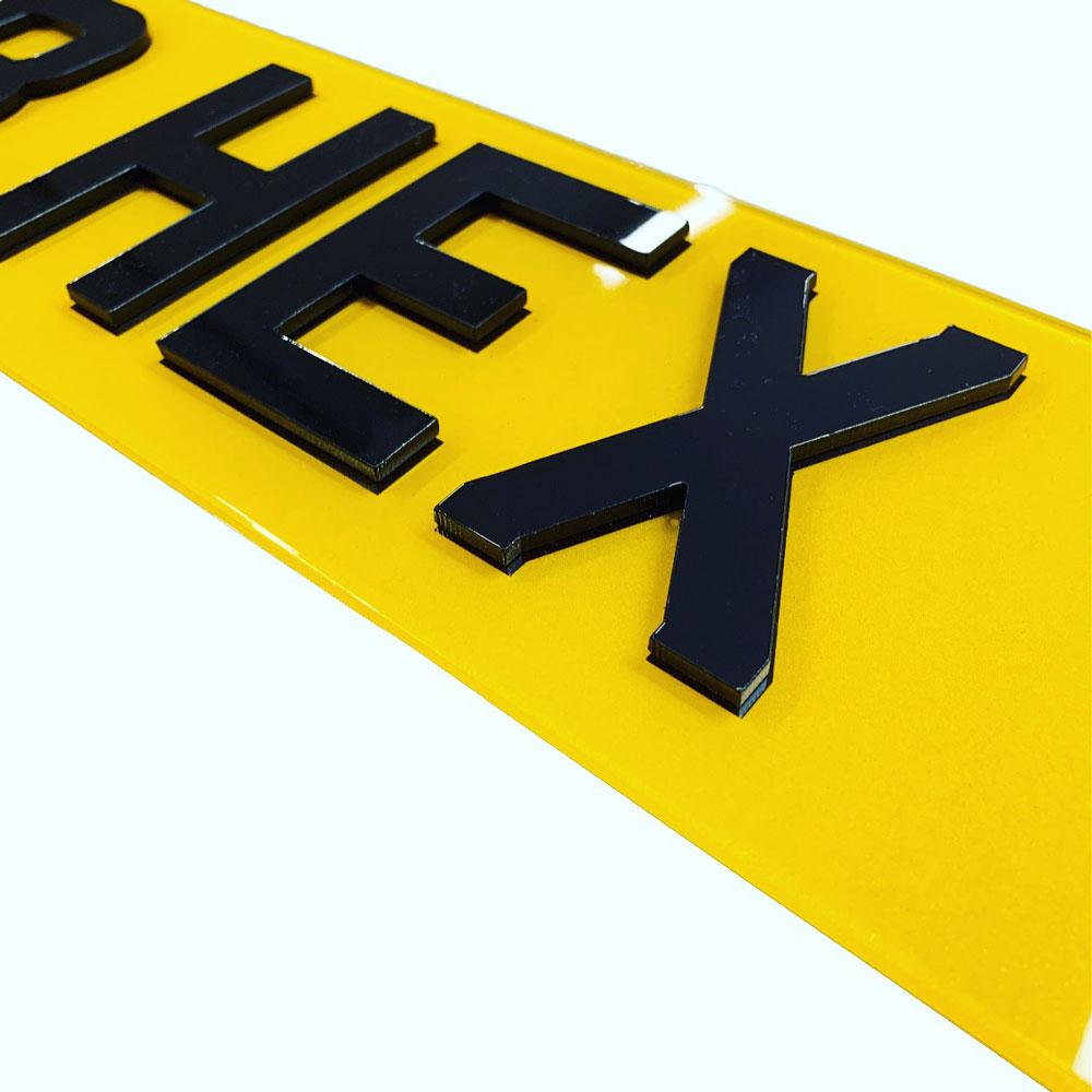 4D Number Plates | Pro Plates
