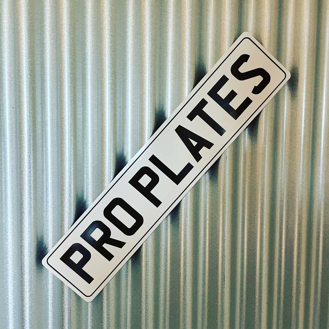 Magnetic Number Plates | Pro Plates