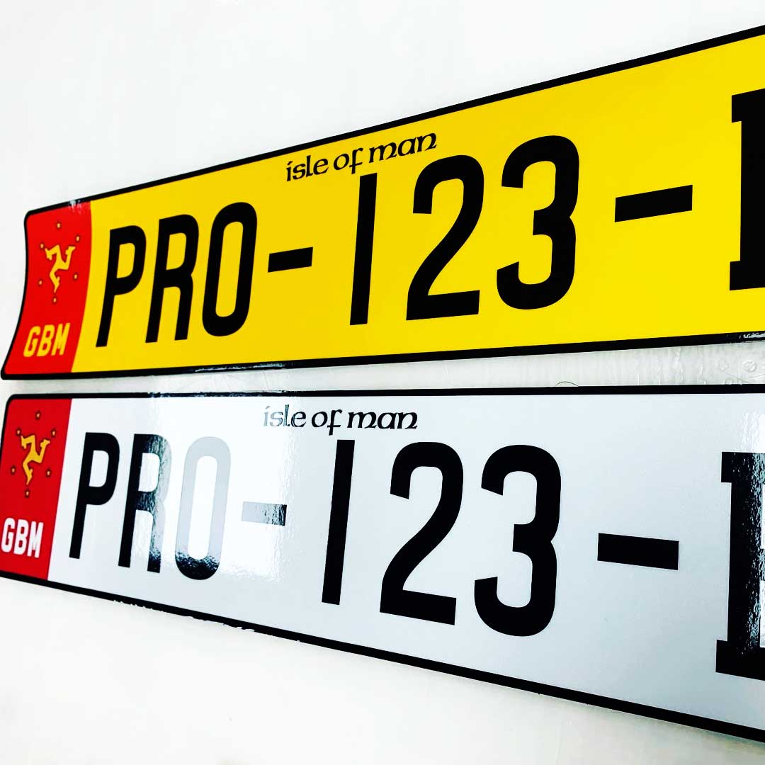 Isle Of Man Number Plates | MANX Plates | Pro Plates