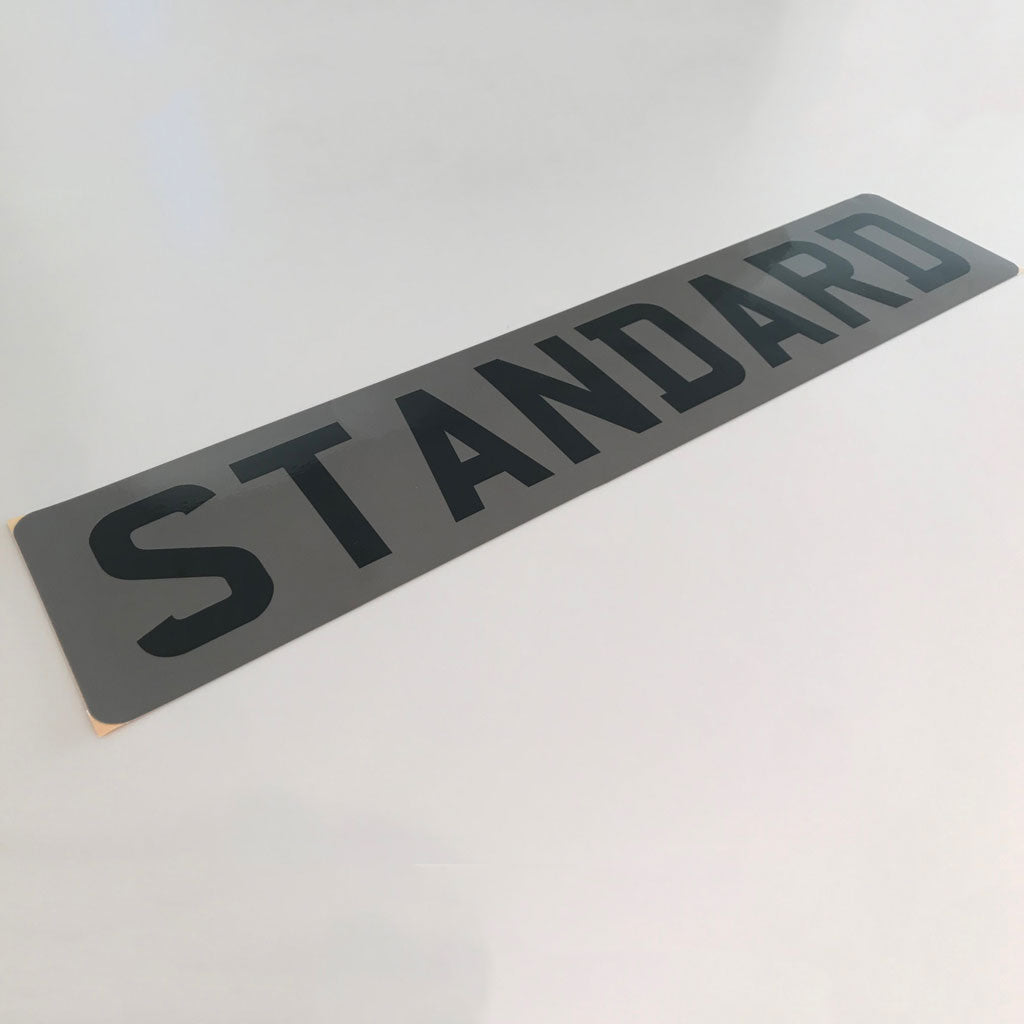 Tinted Stick On Number Plates | Self Adhesive Plates | Pro plates - Pro ...