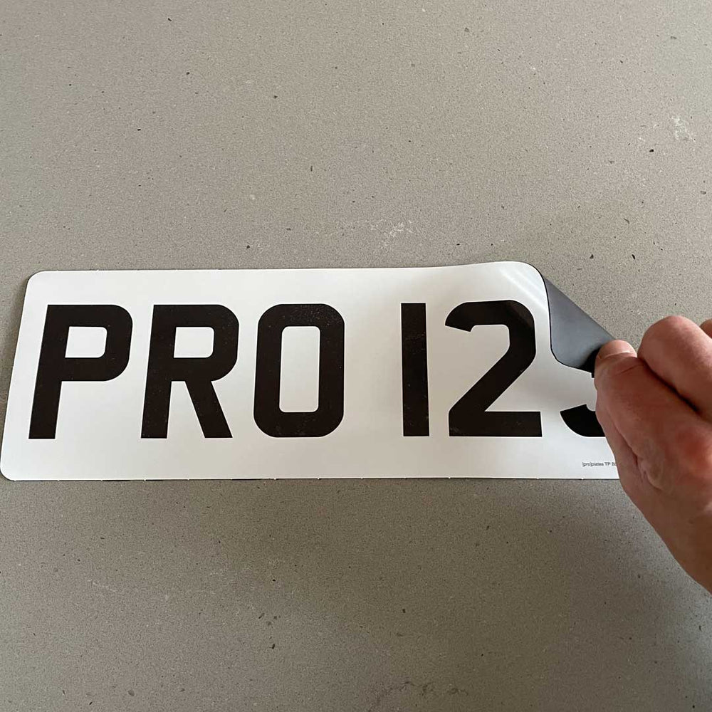 Magnetic Number Plates | Pro Plates
